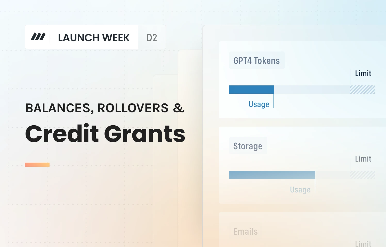 Balances, Grants and Rollovers | OpenMeter